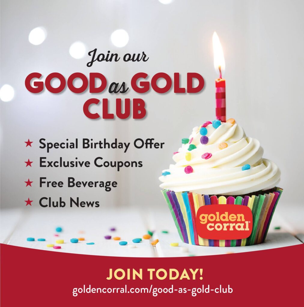 Golden Corral Birthday Club 2025: Free Buffets and Rewards