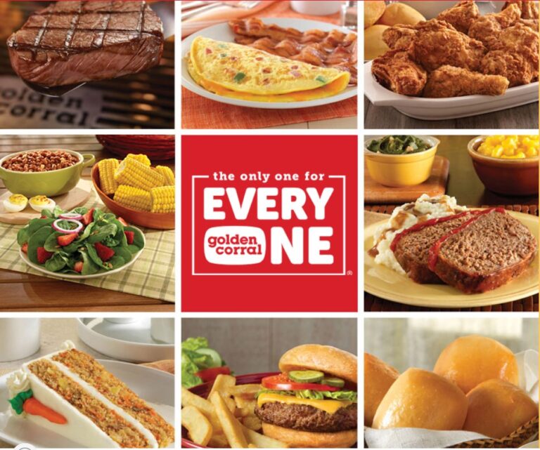 Golden Corral Breakfast Menu with Prices & Hours 2025